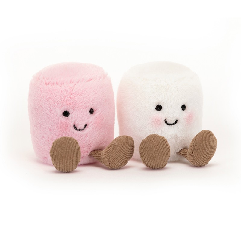 Jellycat | Amuseables | Pink And White Marshmallows